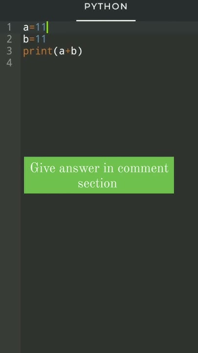 Give Answer In Comment Section Pythonforbeginners Pythonlearning Pythonchallenge
