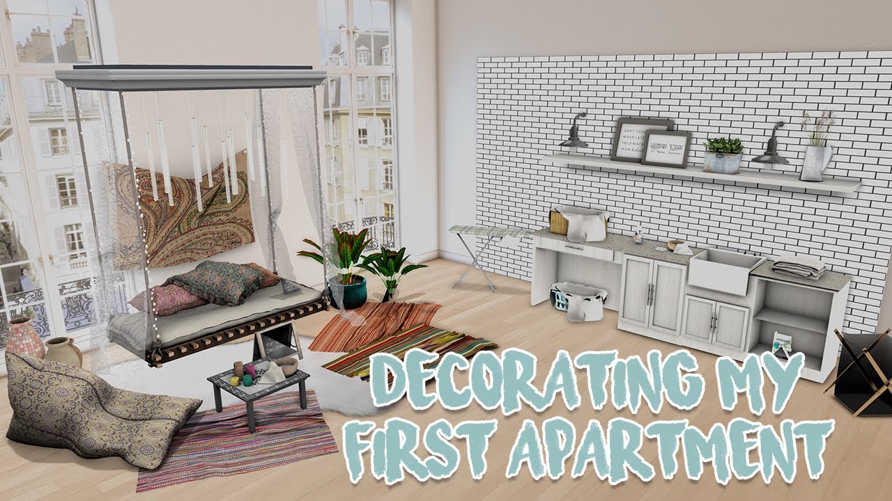 DECORATING MY *FIRST* SECOND LIFE APARTMENT!! - YouTube