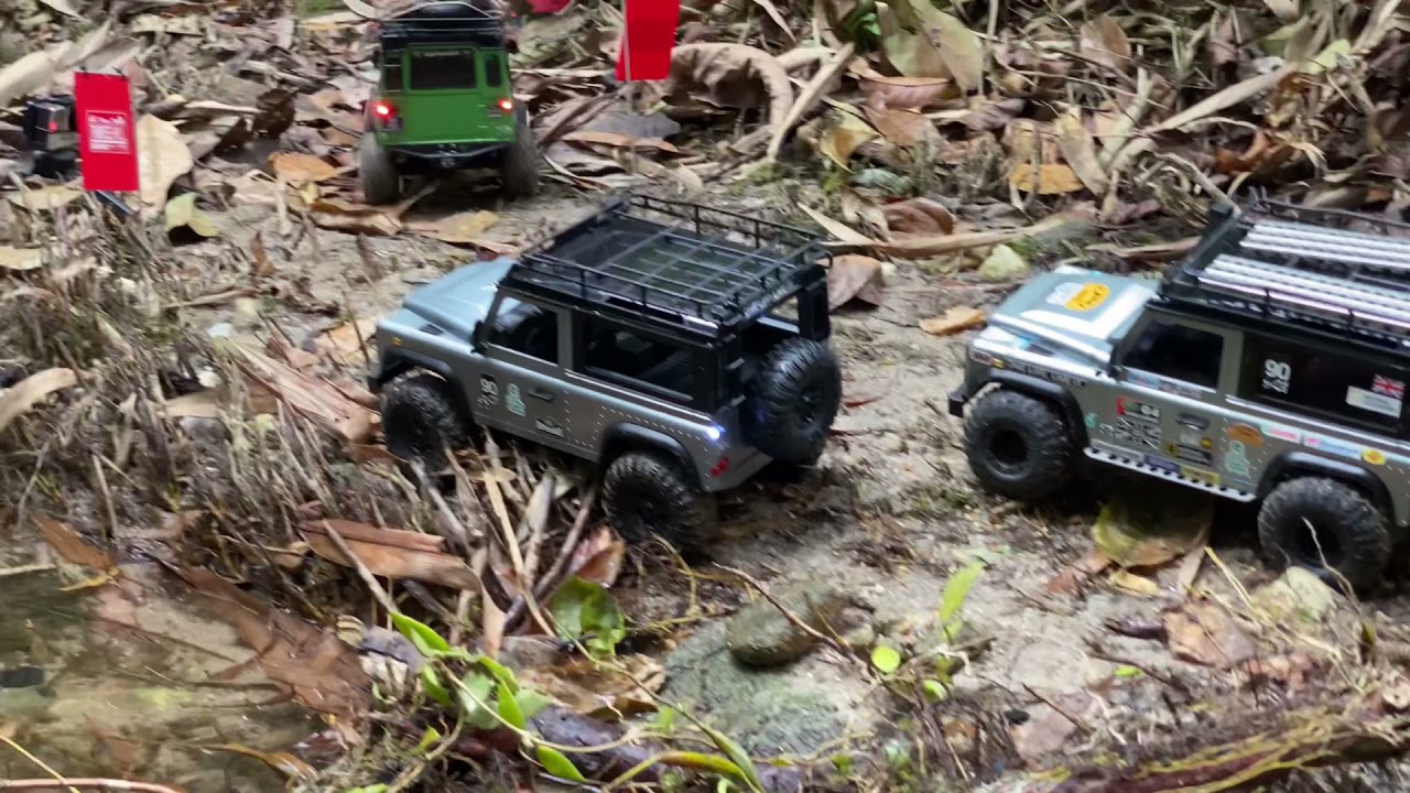 RC Crawler open class trail at Kemensah, KL. MN90,MN99,MN99s and WPL ...