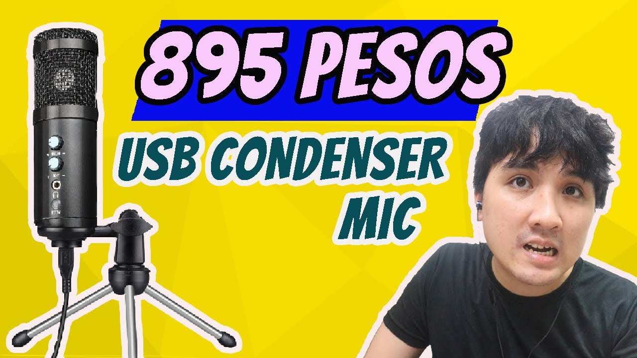 Best Budget USB Condenser Microphone? Testing the Shopee Mic - YouTube