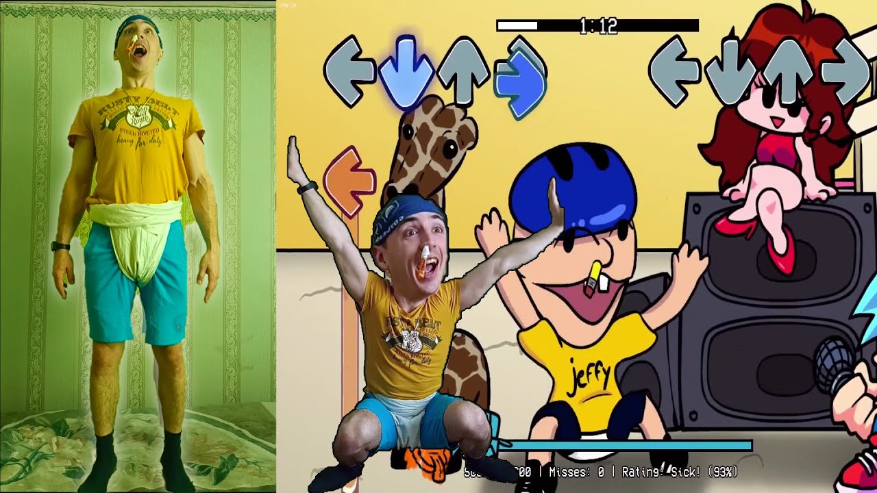 Friday Night Funkin VS Jeffy Mod In Real Life (FNF IRL) - YouTube