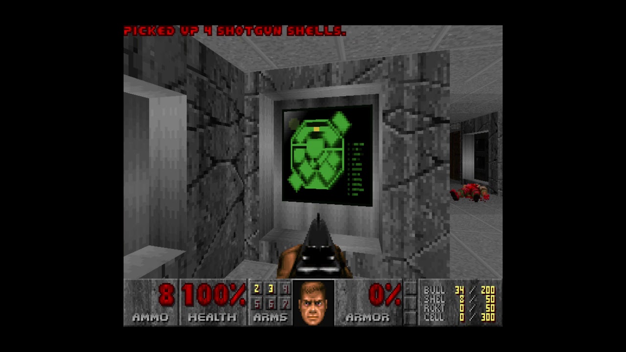 Doom 2 gameplay / Xbox 360 port of classic game - YouTube