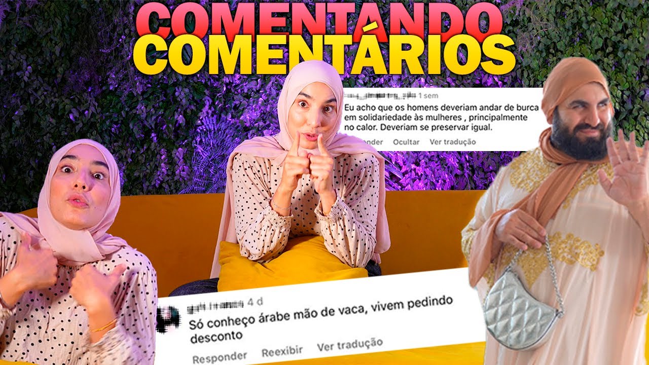 COMENTANDO COMENTÁRIOS #02 - YouTube