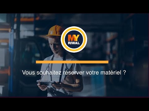 My Riwal Réserver ma machine en ligne 1 - YouTube