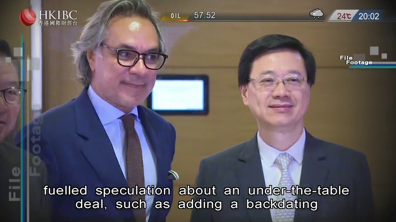 新聞報道 2019年5月27日Raymond Yeung, Edna Tse reduce dispute - YouTube