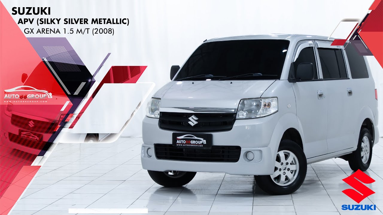 SUZUKI APV (SILKY SILVER METALLIC) TYPE GX ARENA 1.5 M/T (2008) - YouTube