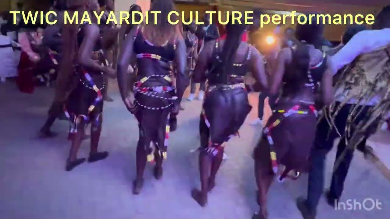 Twic MAYARDIT culture in Shujja Mall - YouTube
