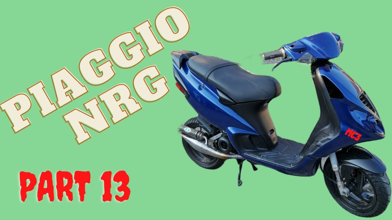 PIAGGIO NRG DECALS APPLIED #PIAGGIO #NRG - YouTube