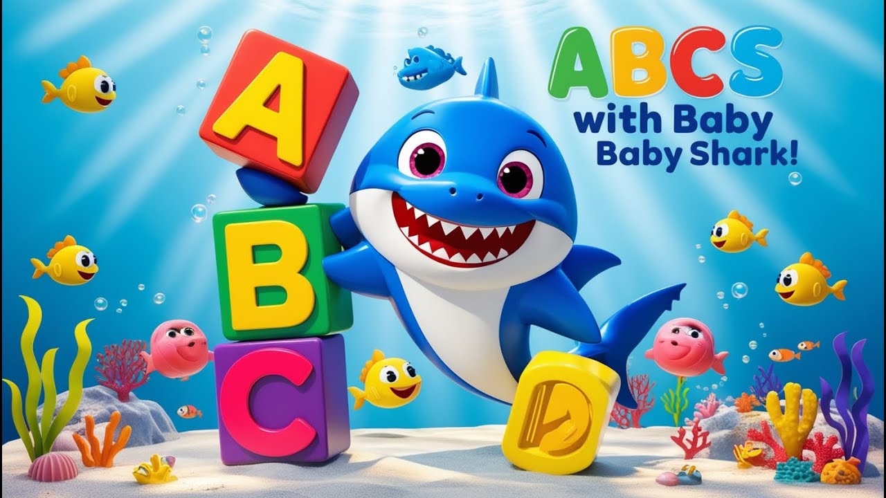 Learn ABCs with Baby Shark | ABC Song | kids ABC song - YouTube