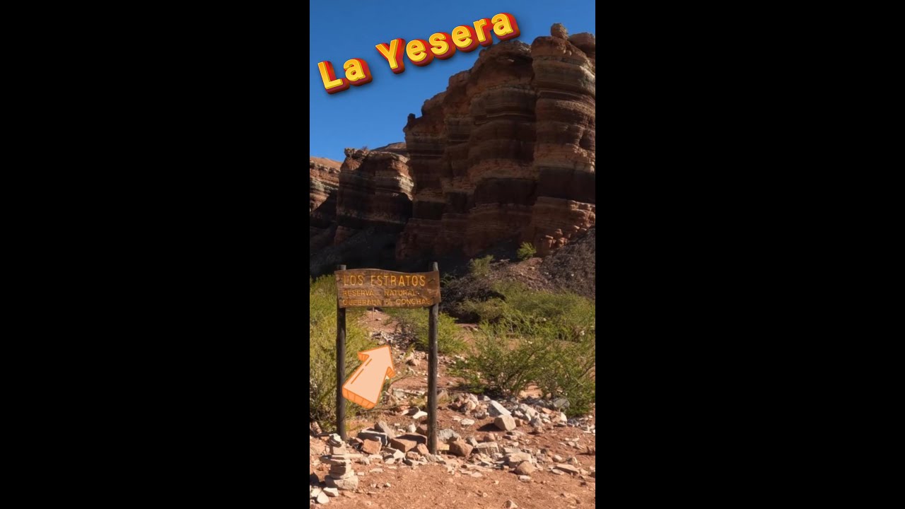 La Yesera, hermoso lugar, camino a Cafayate por la 68 💛🧡🌵💯 - YouTube
