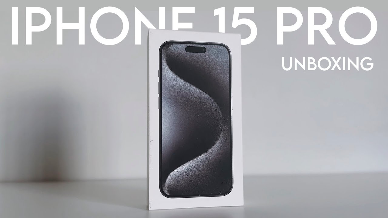 iPhone 15 Pro Titanio Azul - Unboxing en Español - YouTube
