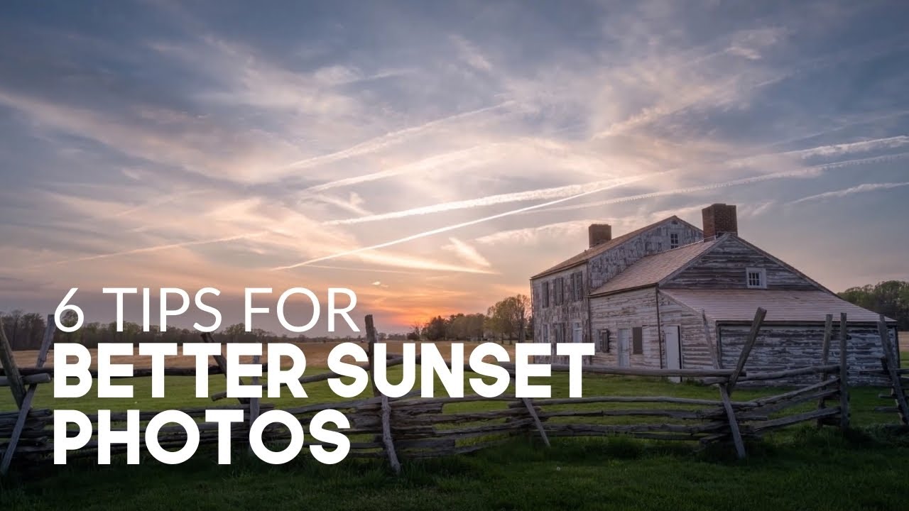 6 Simple Tips On How To Take Sunset Pictures - YouTube