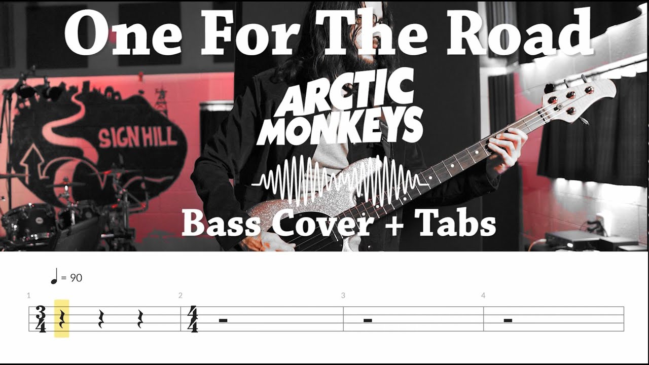 One For The Road - Arctic Monkeys (Bass Cover + Tabs) - YouTube