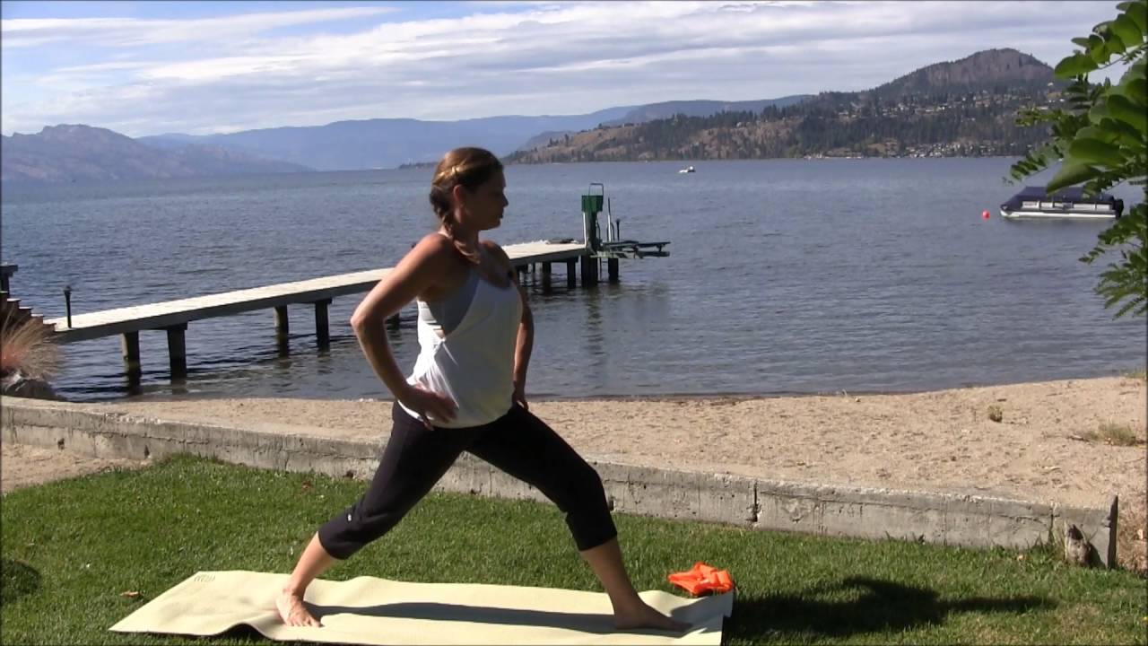 Pilates, Yogalaties, Yogalates with Thera-Band - YouTube