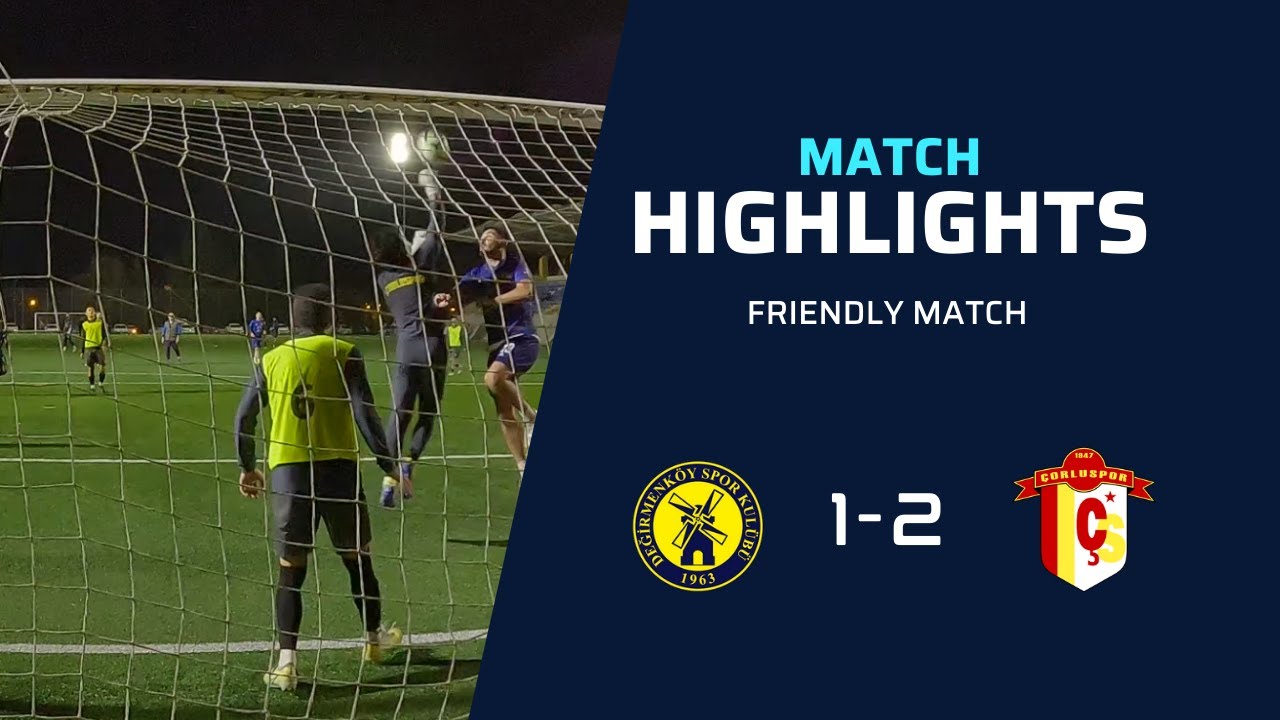 Goalkeeper Match Highlights I Değirmenköyspor 1 - 2 Çorluspor - YouTube