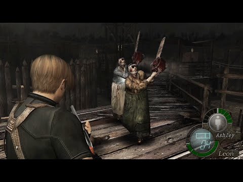 Resident Evil 4 - The Bella Sisters Boss Fight - YouTube