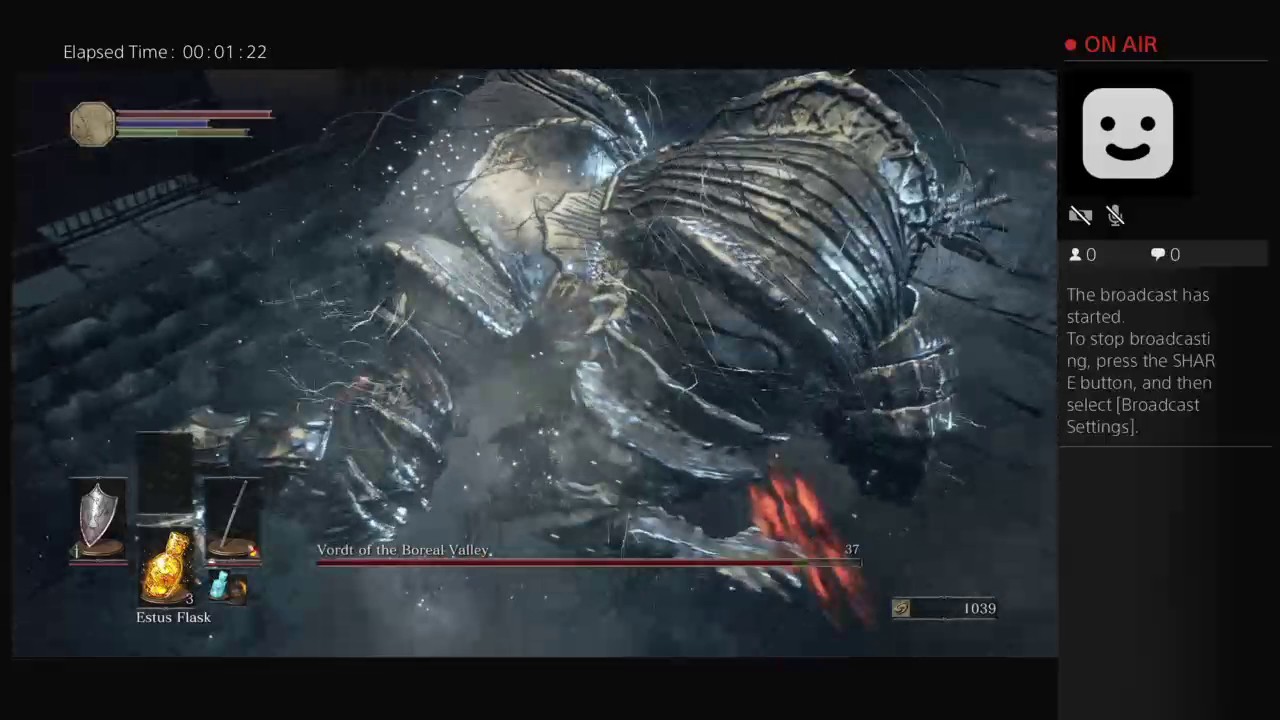 DS3 1st Boss - YouTube