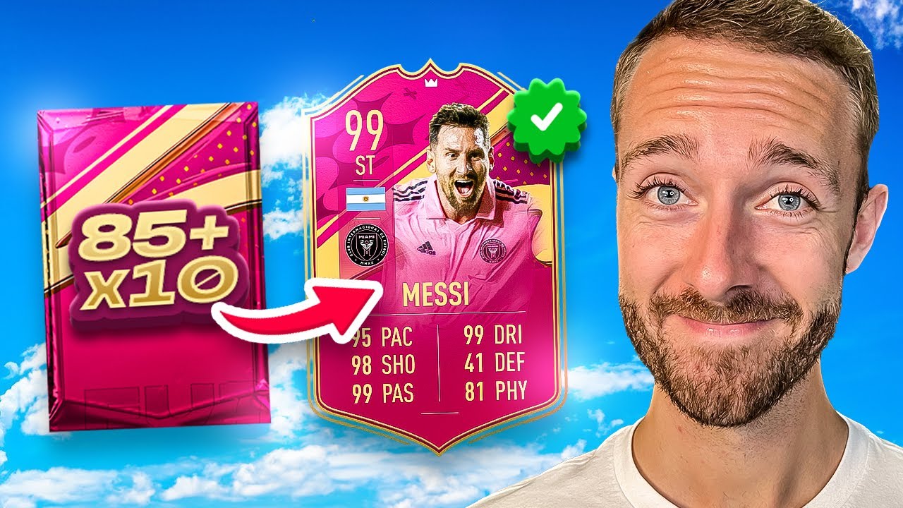 I Was the FIRST to Complete 99 Messi! - YouTube
