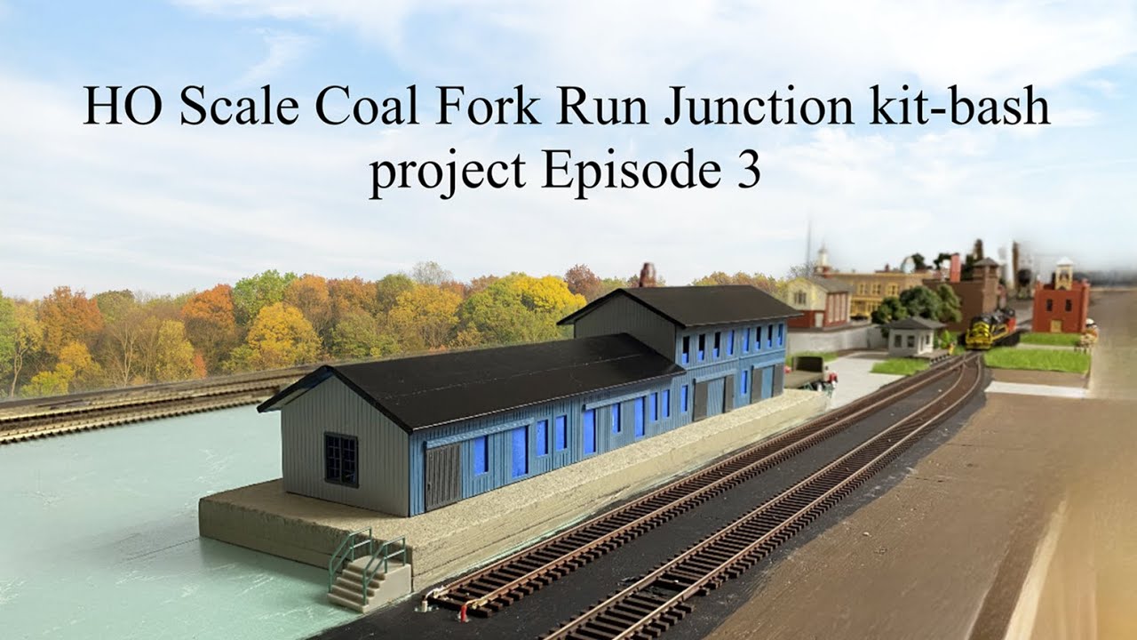 HO Scale Coal Fork Run Junction kit-bash project Episode 3 - YouTube