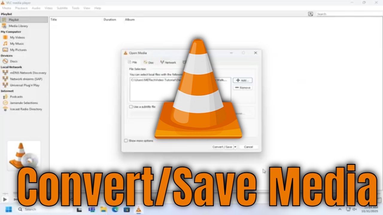 How To Convert/Save Media on VLC Media Player [Guide] - YouTube
