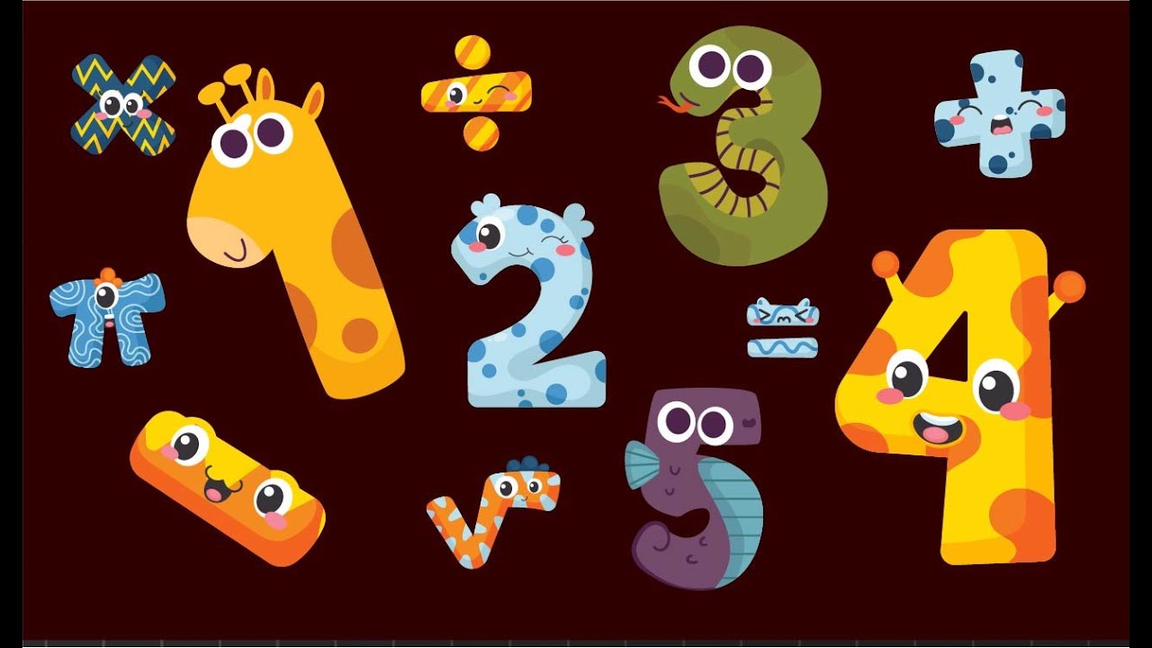 Baby Sensory Numbers Adventure Time for Babies - High Contrast Video ...