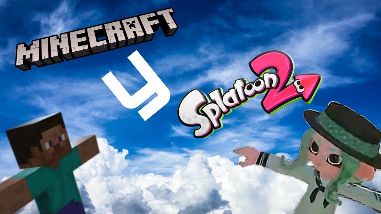 Minecraft y splatoon 2 random - YouTube