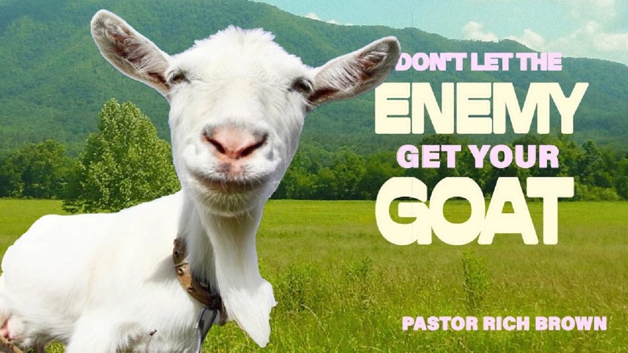 Don't Let the Enemy Take You Goat - YouTube