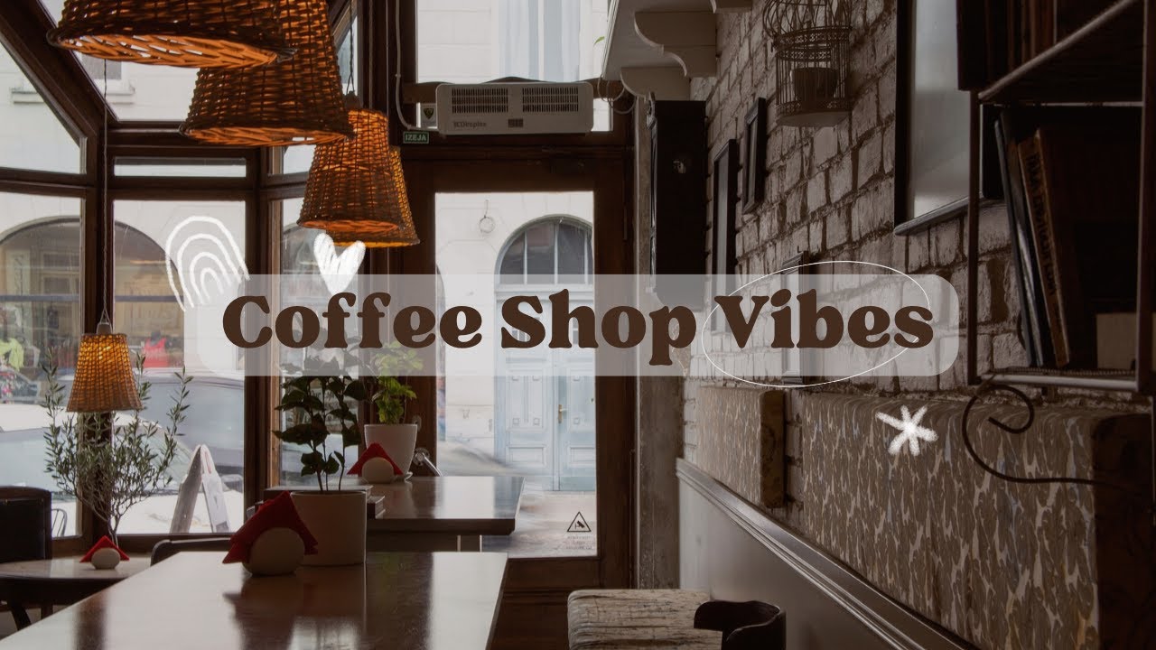 Calming Coffee Shop Ambient music for relaxation and studying ☕ - YouTube