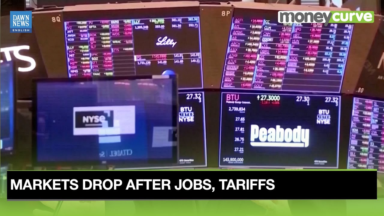 US Stocks Tank on Disappointing Jobs Data, Erratic Trade Policies ...
