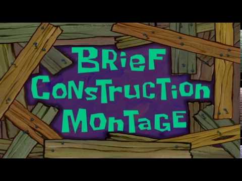 Brief Construction Montage | SpongeBob Time Card #93