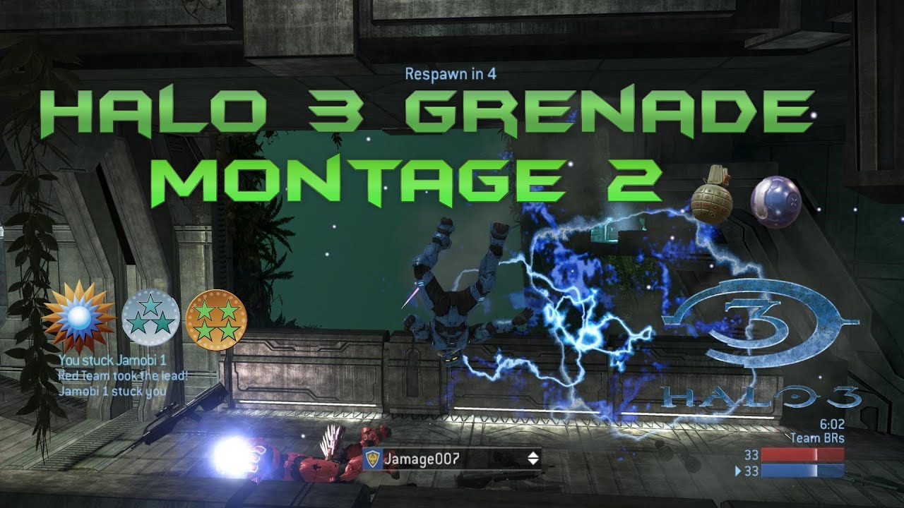 Halo 3 Sticky Montage 2 - Best Sticks & Grenade Kills - YouTube