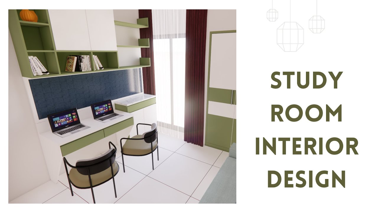 Study Room Interior Design Idea New | Modern Study Room Interior Design ...