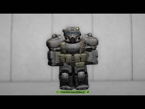 Roblox Fallout 4 T-60 Power Armor (Avatar Build) - YouTube