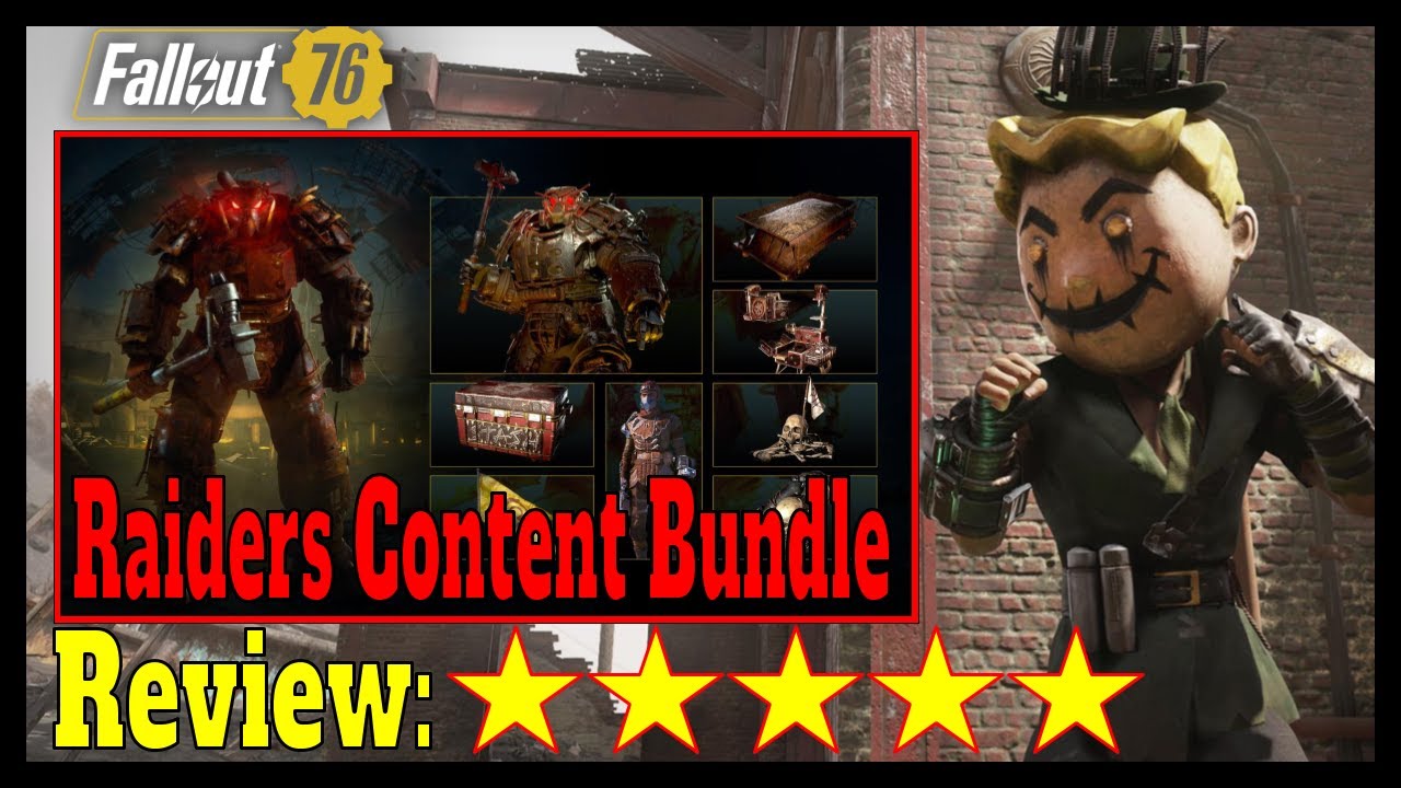 Fallout 76 The Raiders Content Bundle Review (Before You Buy) - YouTube