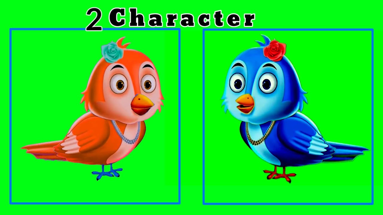 Greenscreen Tuni chidiya cartoon character |Tuni Chidiya GreenScreen ...