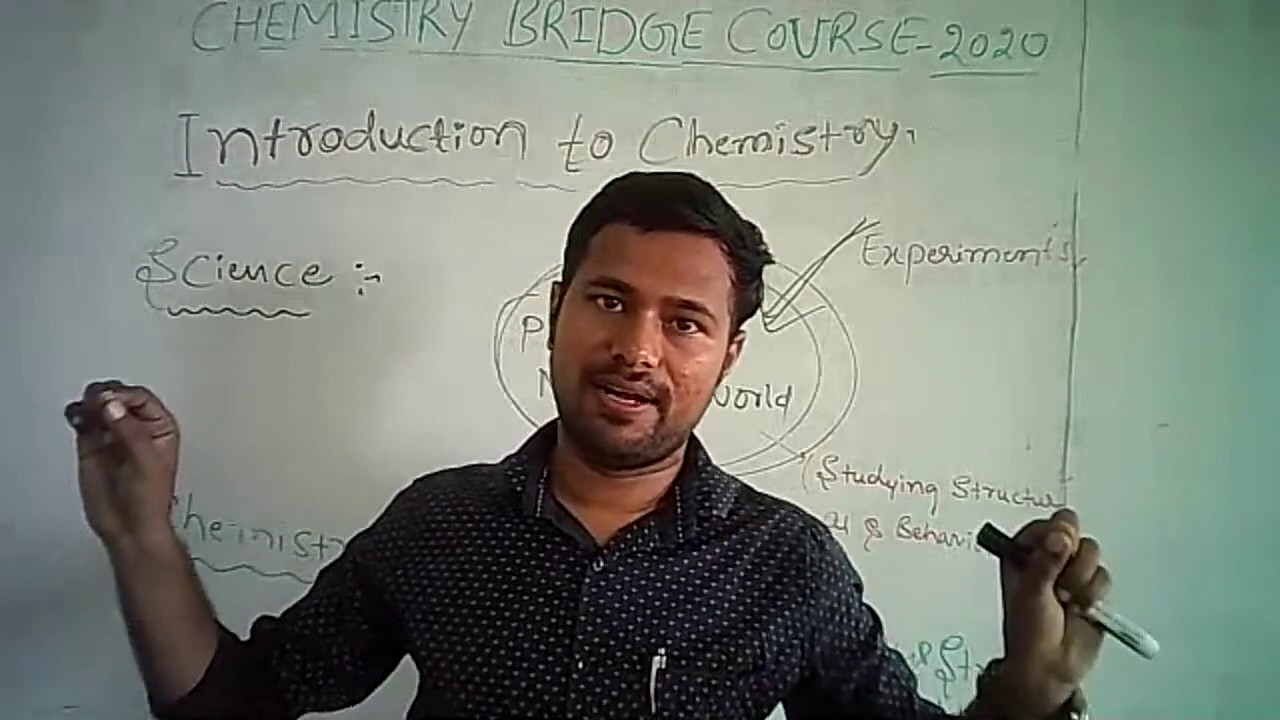 SBR BRIDGE COURSE 2020 - CHEMISTRY - INTRODUCTION # 1 BY SBR CK SIR (# ...