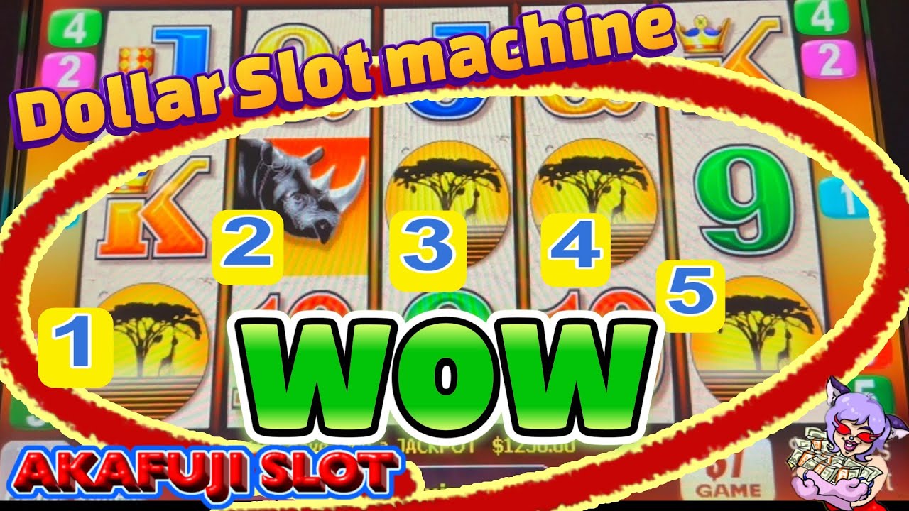 Wild Africa Slot Machine at Pala Casino Jackpot - YouTube
