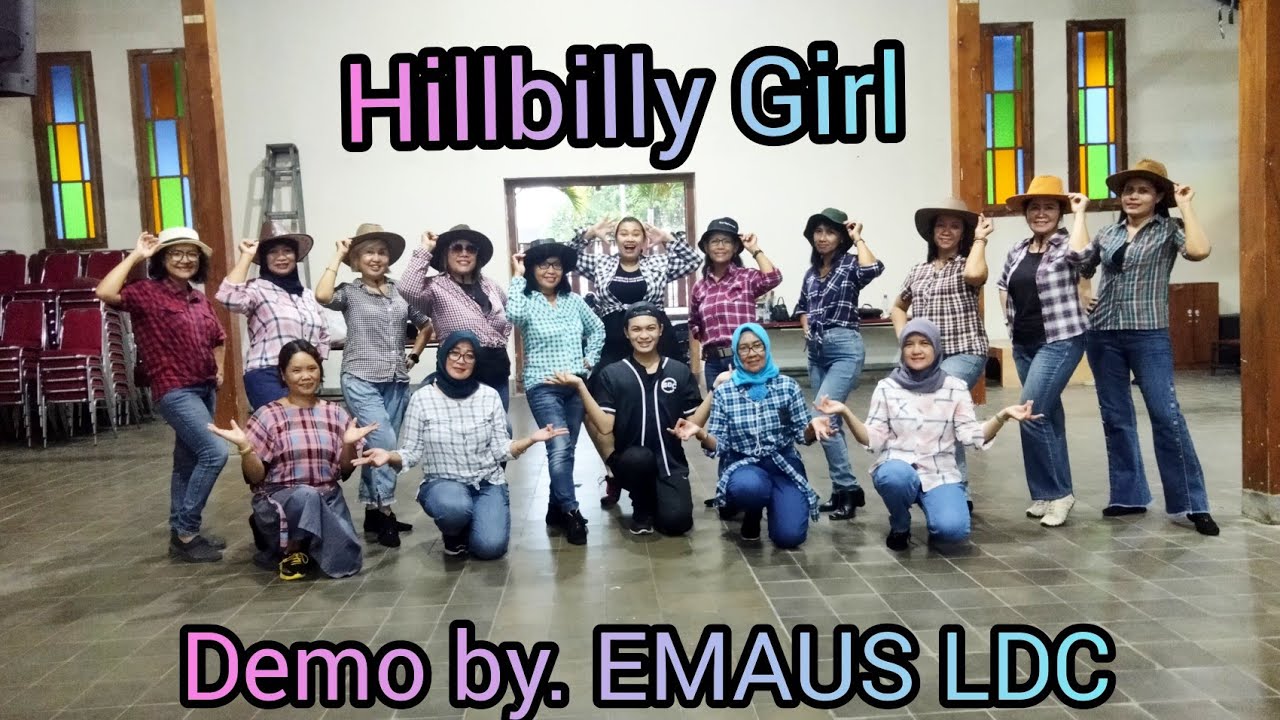 Hillbilly Girls - Line Dance || Choreo : AndyGrath - YouTube
