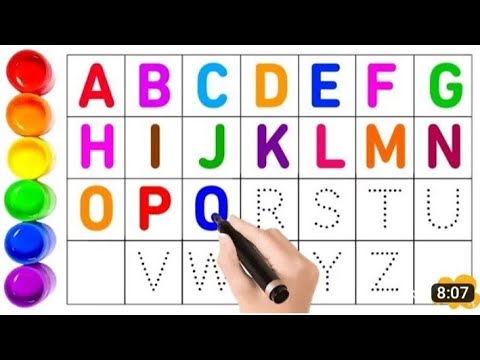 ABCD || abcd phonics song #kids || Learning More abcd alphabets English ...