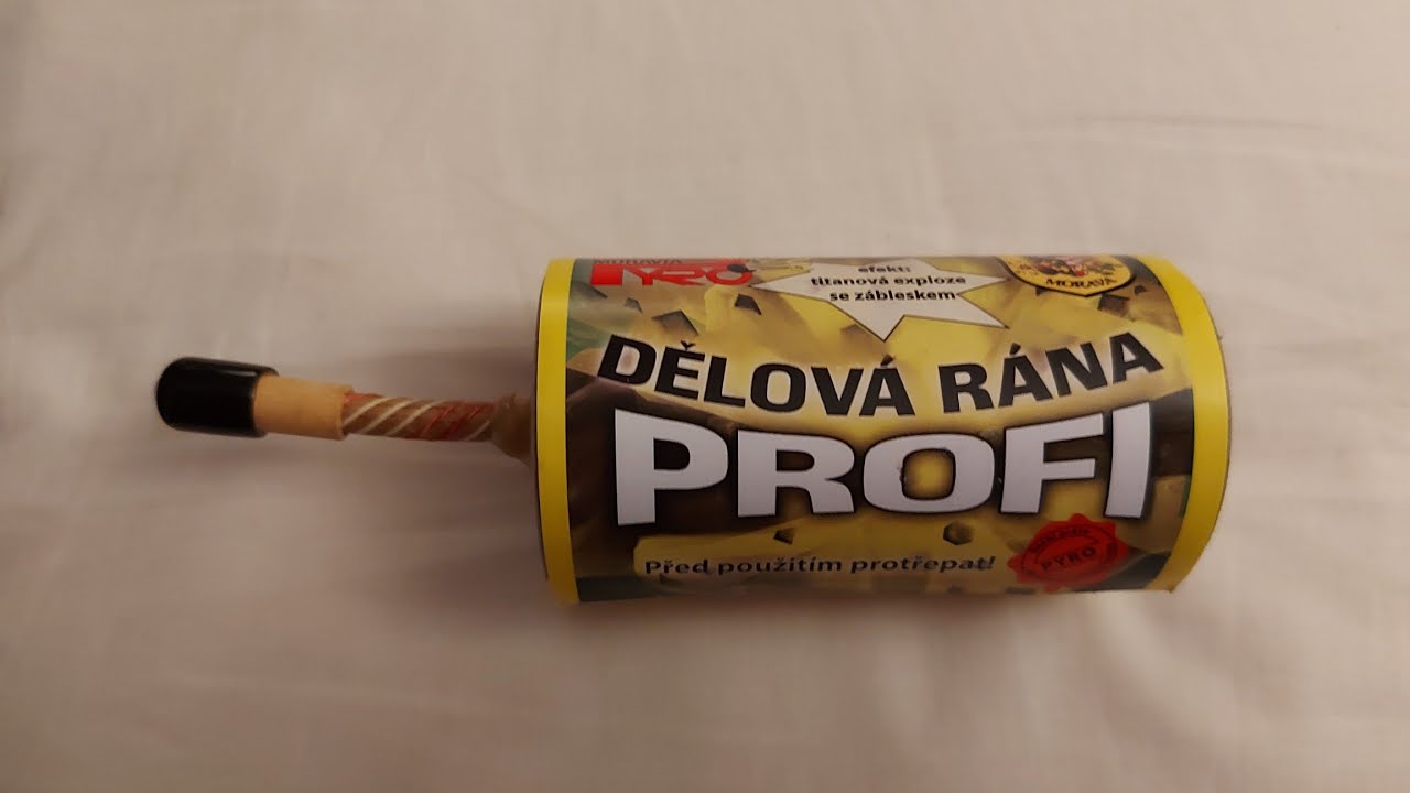 Delova rana Profi 50mm im Ghettoblock 45g bks Pyro Moravia ...