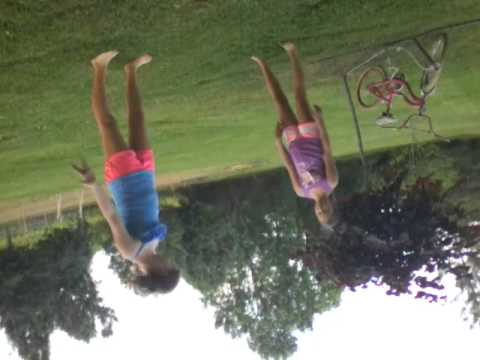 Two person tricks and cheer stunts - YouTube