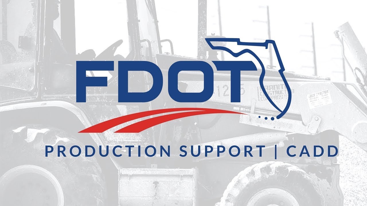 Module 1 of 2 - FDOT Civil 3D Plans Production Part 1 - YouTube