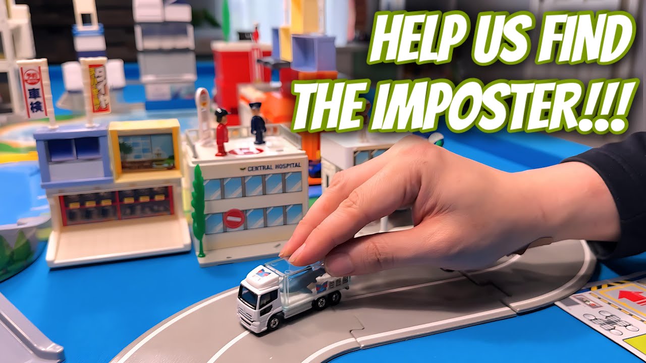 There is an IMPOSTER among us!! TOMY TOMICA CARS With Hot Wheels! - YouTube