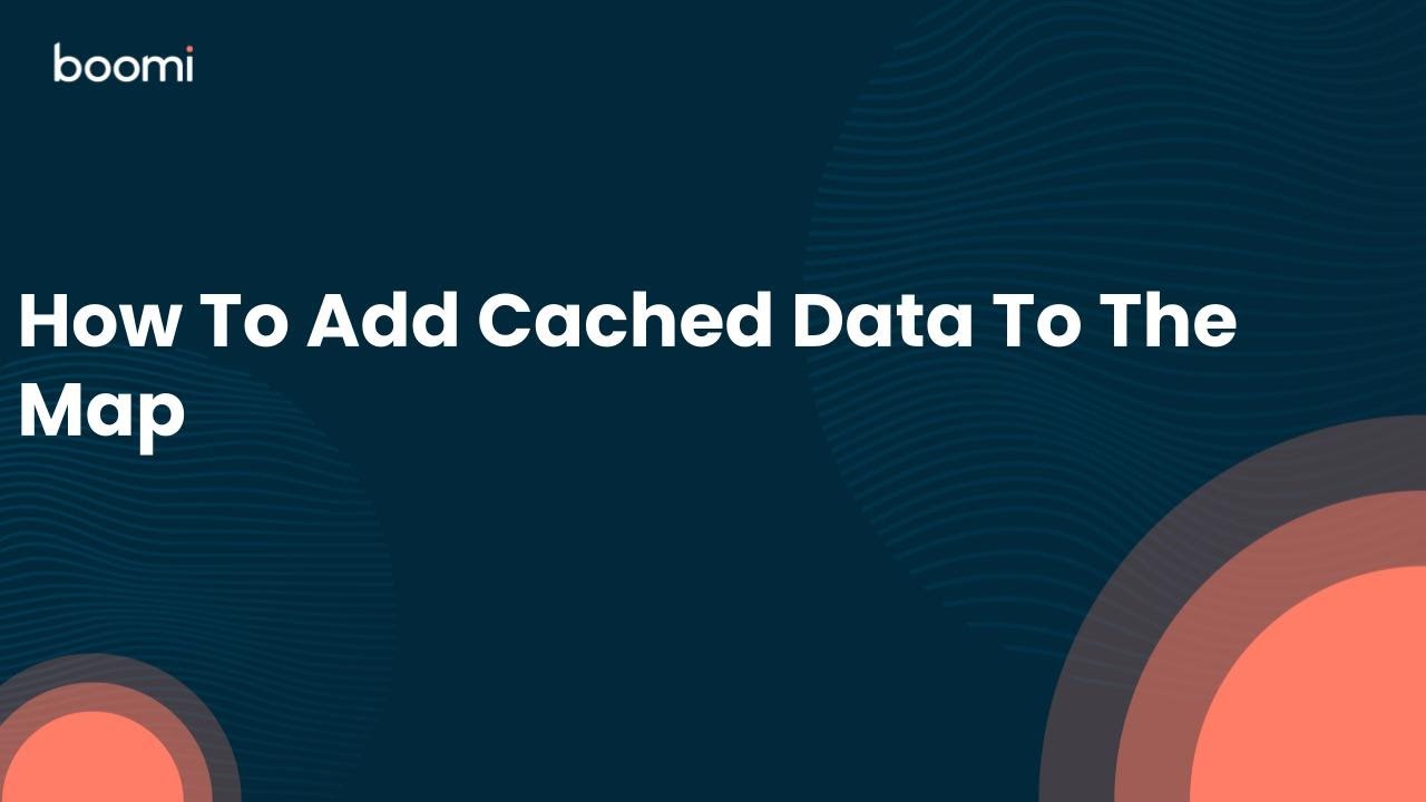How To Add Cached Data To The Map - YouTube