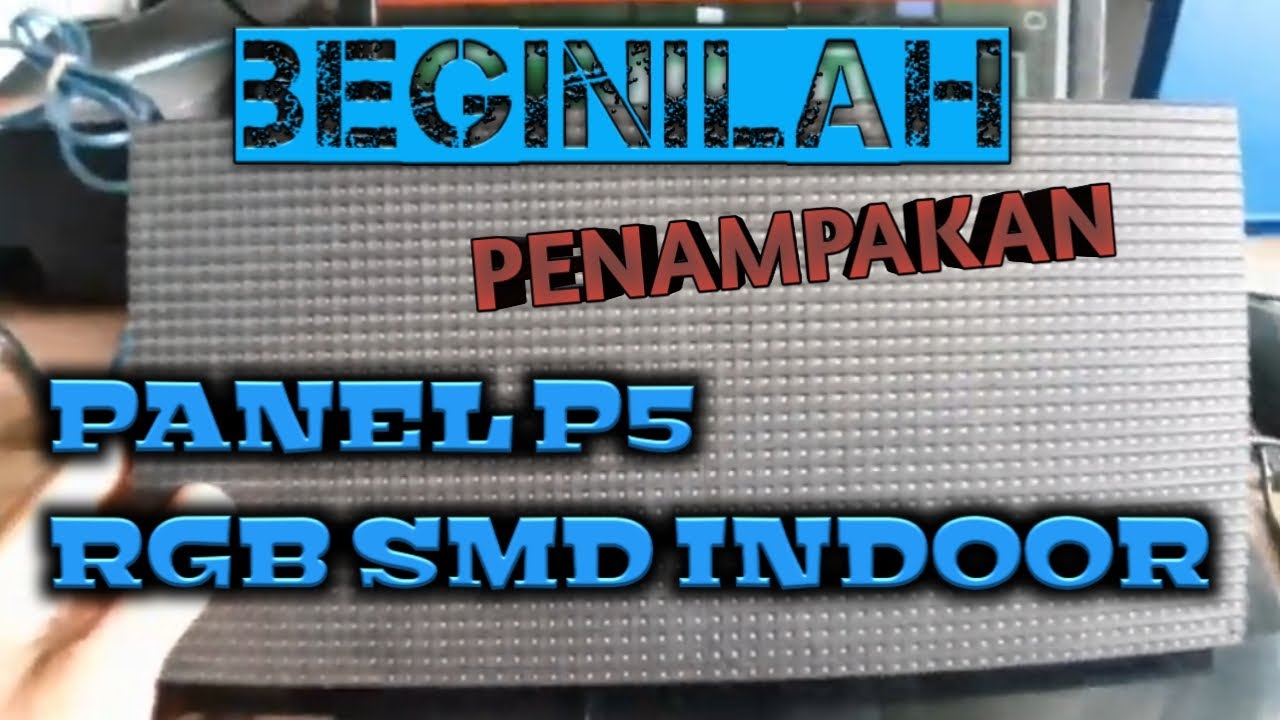 REVIEW Panel / Modul P5 RGB SMD | panel p5 RGB full color - YouTube
