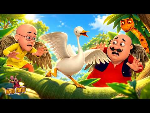 Motu Patlu की उड़ने वाली Wings! | Motu Patlu | मोटू पतलू