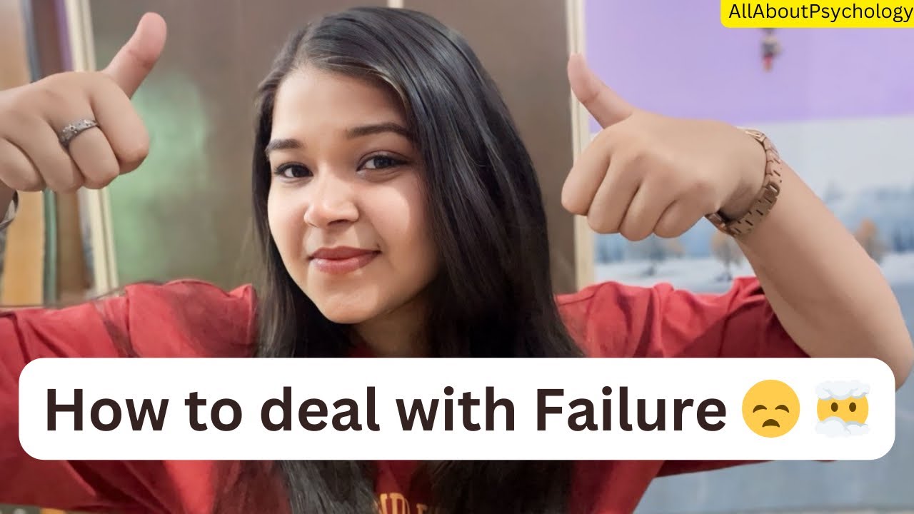 How to Deal with Failure ?🙂‍↕️|What happens if we fail??||All About Psychology|#psychology # ...