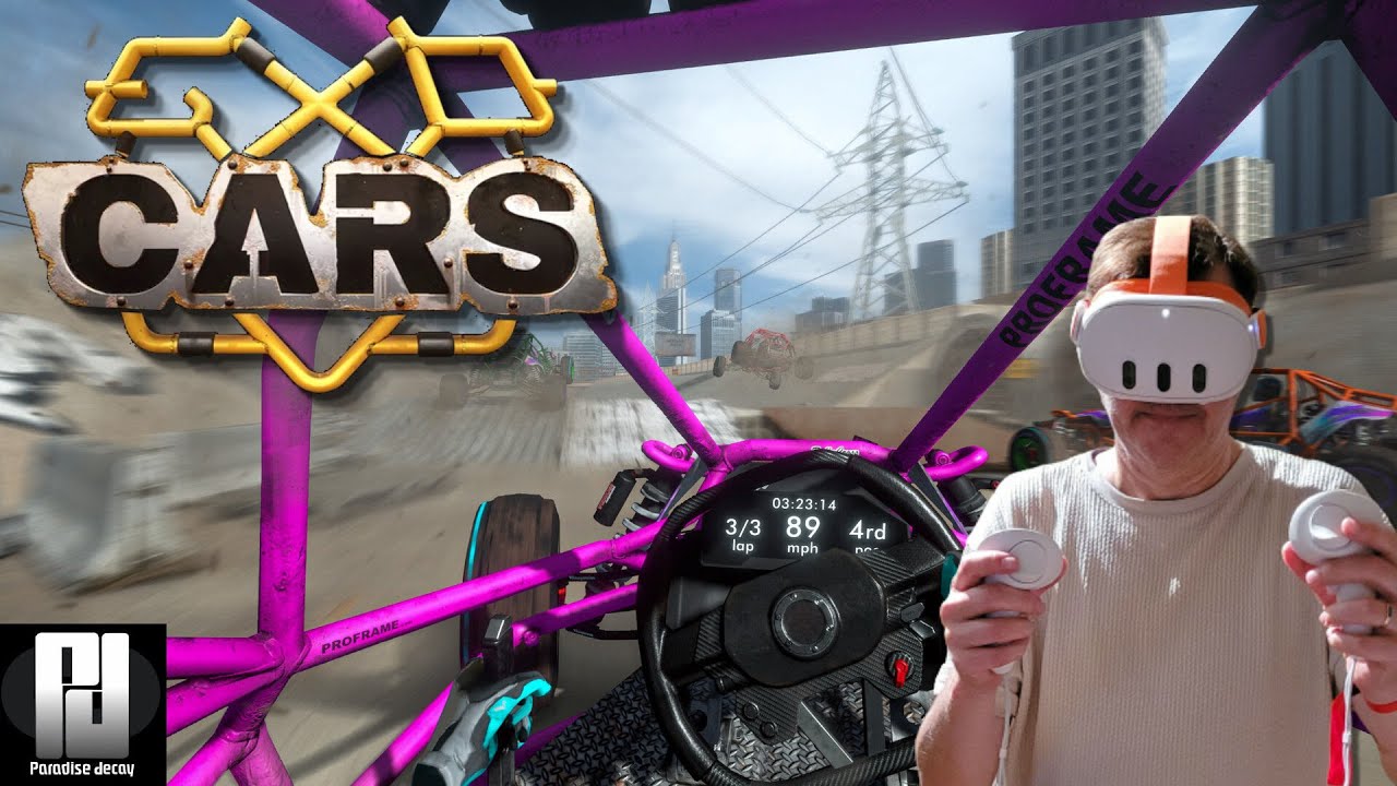 EXOcars VR 1st Impressions - Steam version played on Quest 3. - YouTube