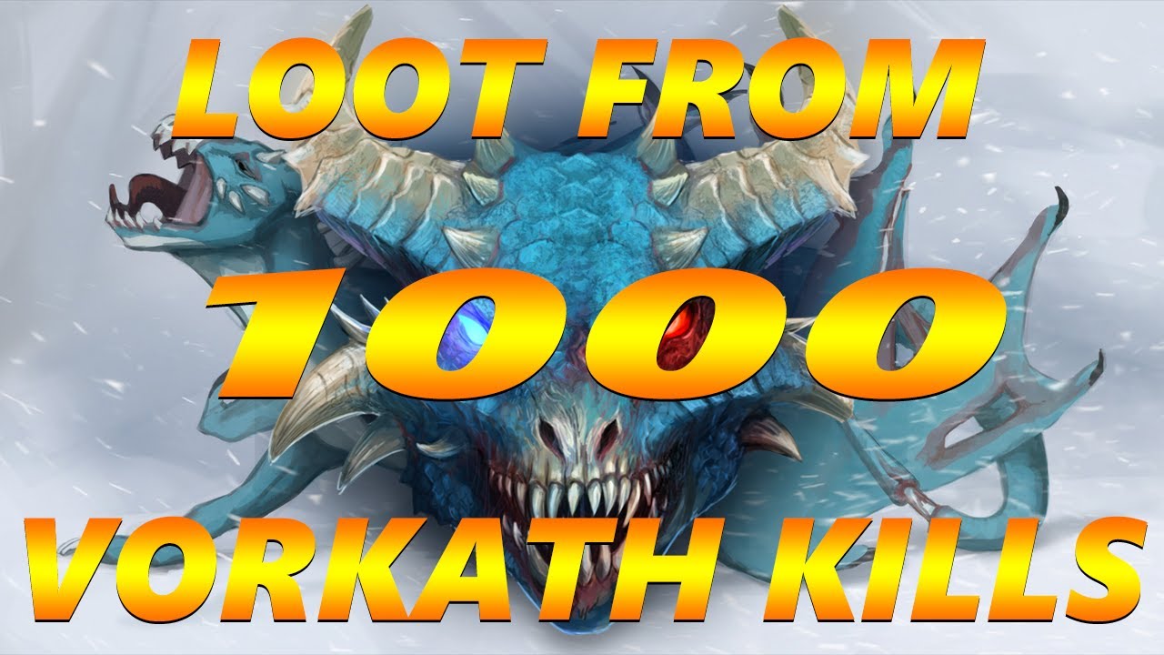 Loot From 1,000 Vorkath + Best Vorkath Ranged Guide osrs 2020 - YouTube