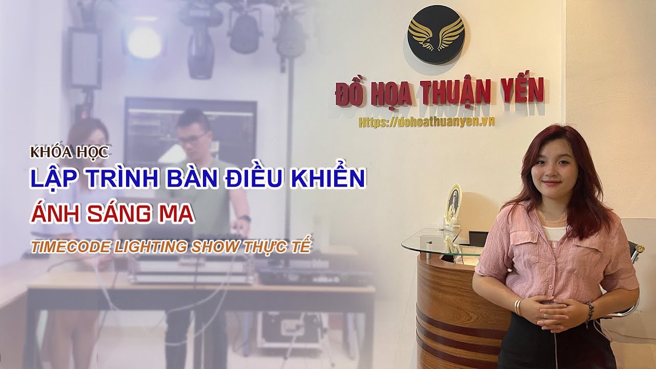 Khóa học lập trình bàn điều khiển ánh sáng MA Timecode Lighting Show - YouTube